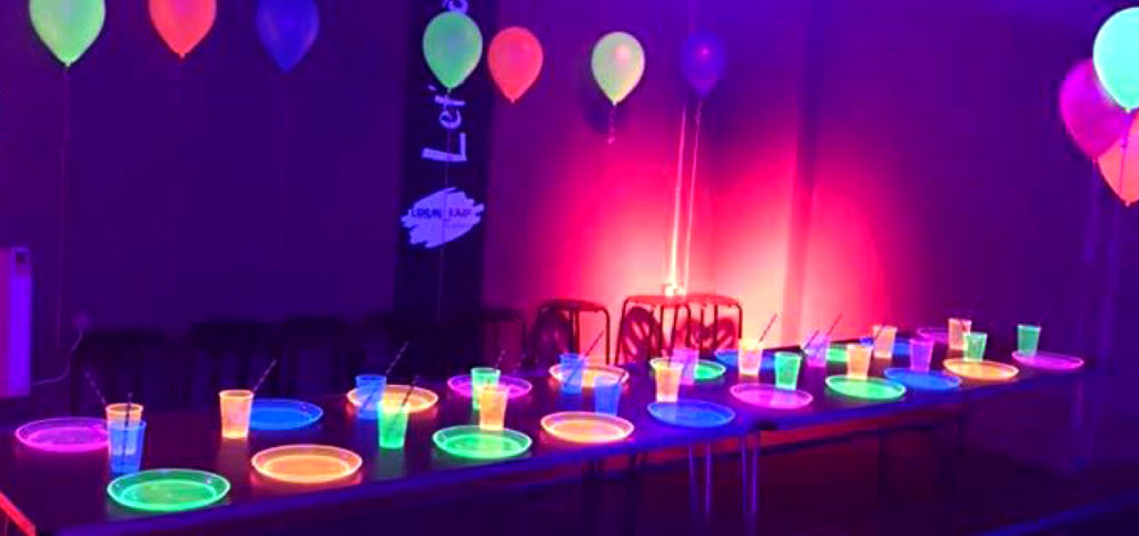 Glow Party | UV Birthday Parties | Urban Jump Ultra V